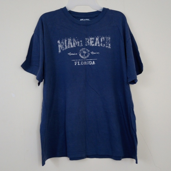 surf style | Shirts | Miami Beach Florida Short Sleeve Tshirt Top ...